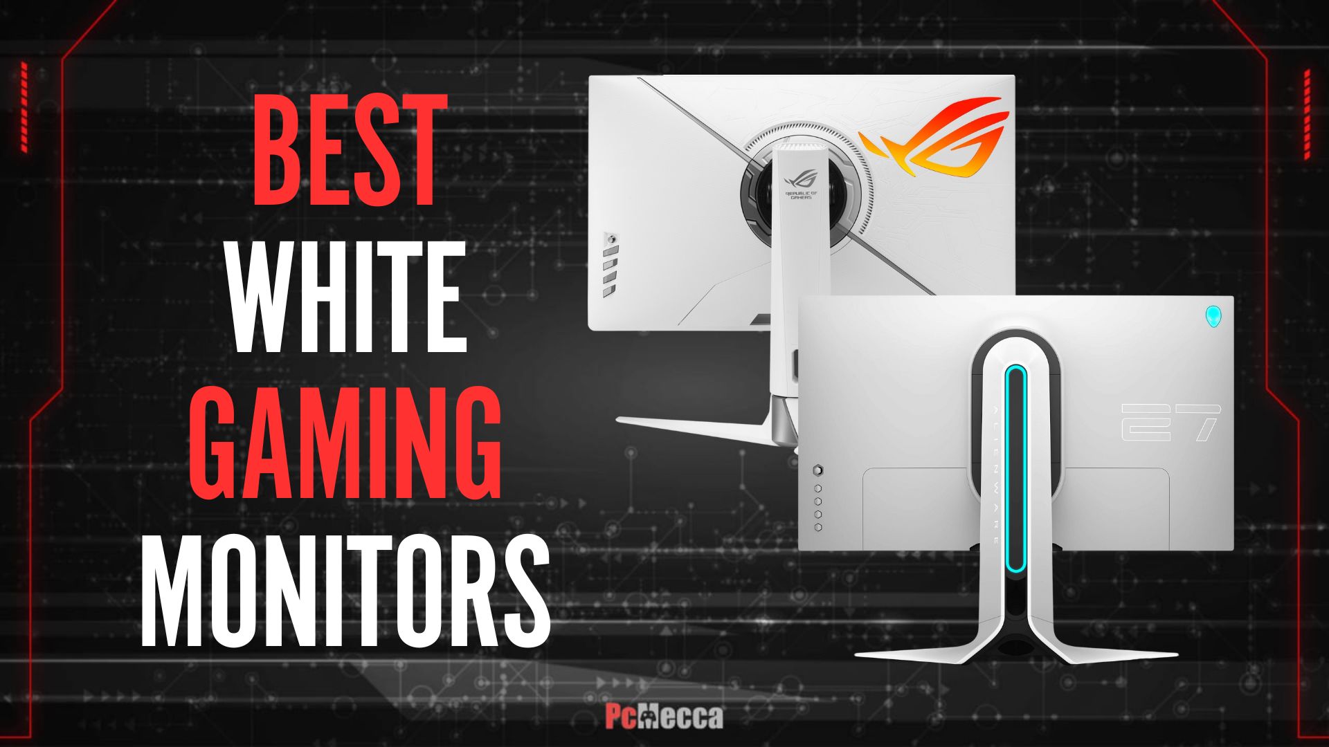 8 Best White Gaming Monitors in 2025 (Budget, OLED, PS5 & More)