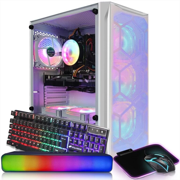 7 Best White Prebuilt Gaming PCs in 2025 ($600 – $3000 Range)