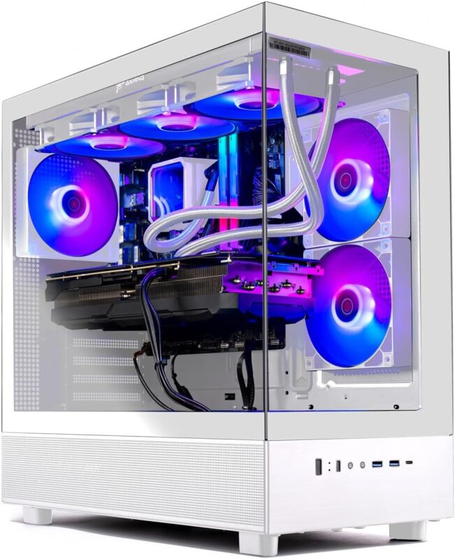 7 Best White Prebuilt Gaming PCs in 2025 ($600 – $3000 Range)